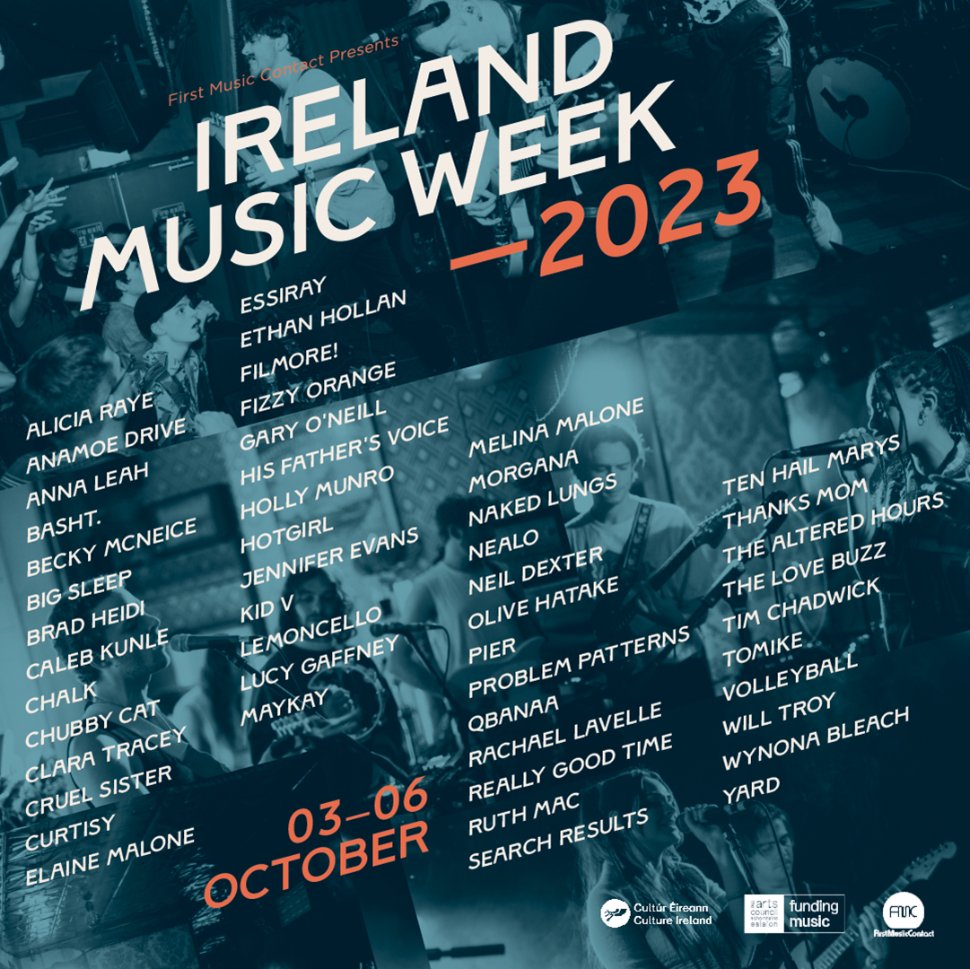 Ireland Music Week 2023 line-up announced – The Last Mixed Tape